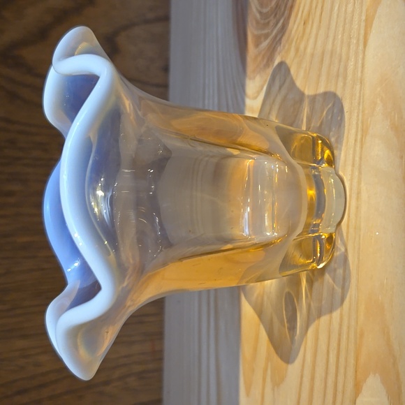 Duncan Miller | Accents | Vintage Duncan Miller Opalescent Pink Peach ...